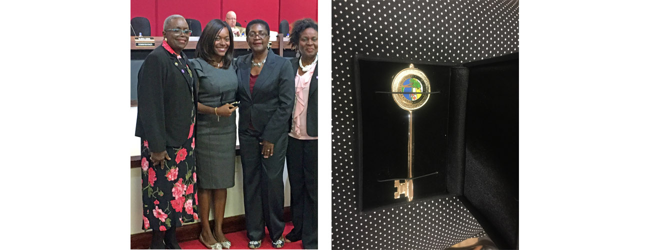 Judge Barner Receives Key to the City of Lauderdale Lakes – Seventeenth ...