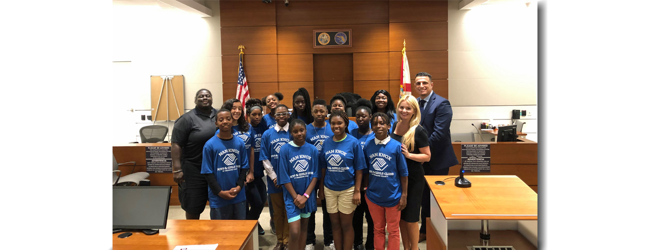 Judge Hilal Hosts Boys and Girls Club – Seventeenth Judicial Circuit of ...