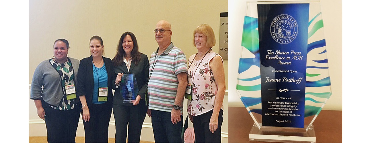 Sharon Press Excellence in Alternative Dispute Resolution Award Given ...