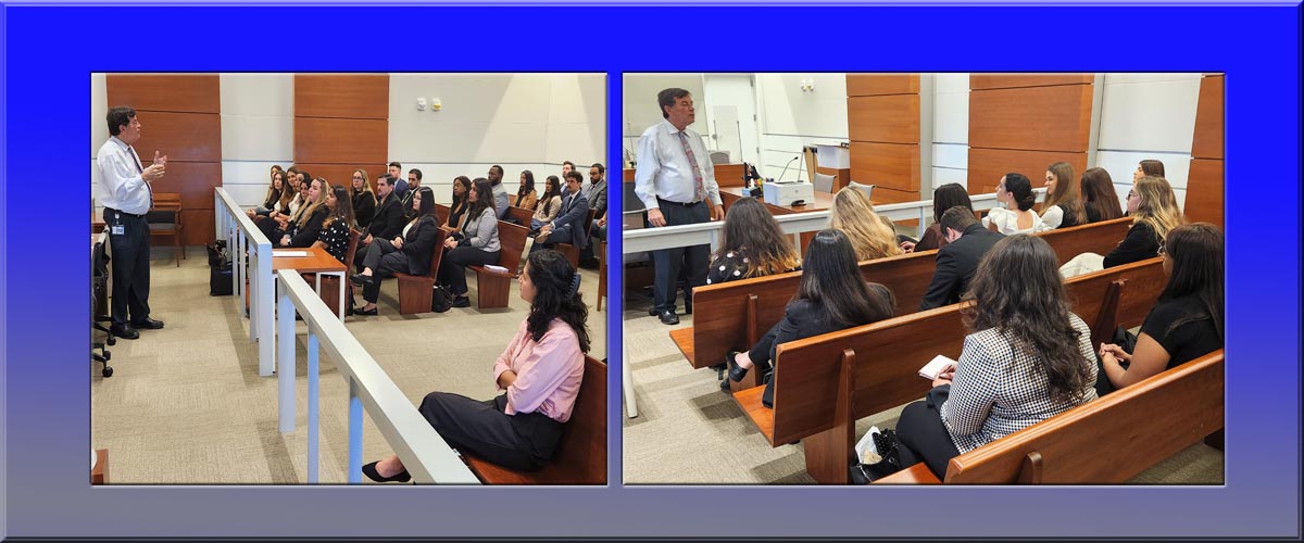 Judge Diaz Welcomes Interns – Seventeenth Judicial Circuit of Florida