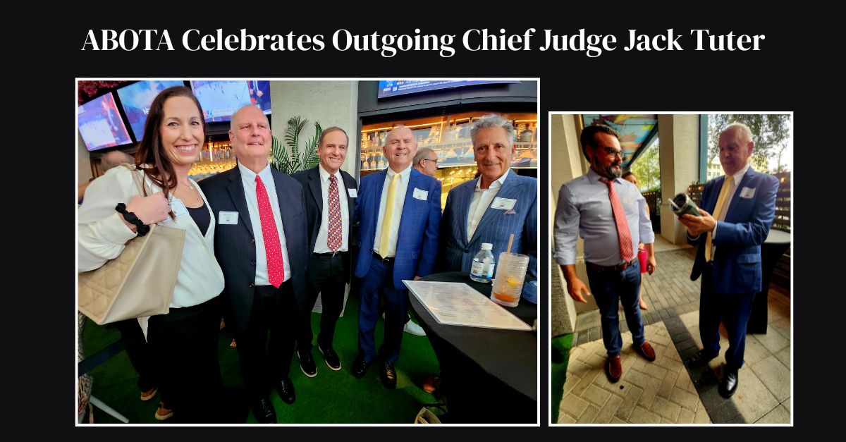 ABOTA Bids Chief Judge Jack Tuter “Farewell” – Seventeenth Judicial ...