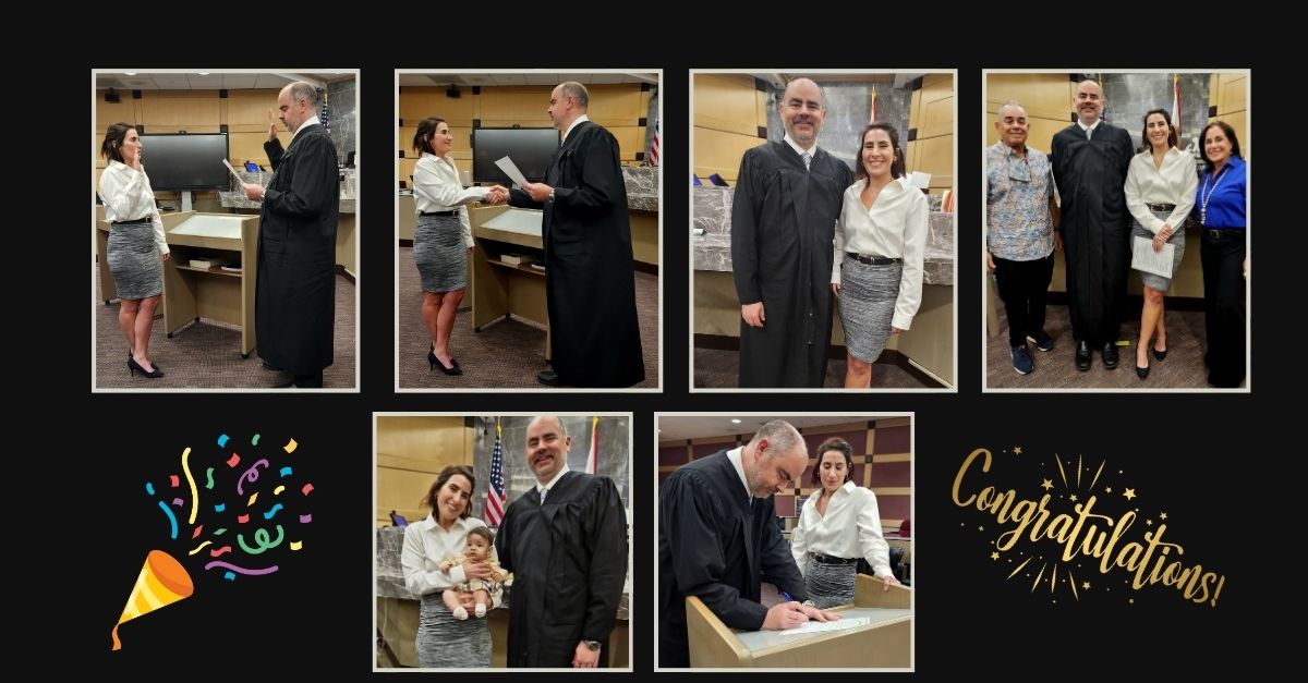Judge Coleman Swears in a New Florida Attorney – Seventeenth Judicial ...