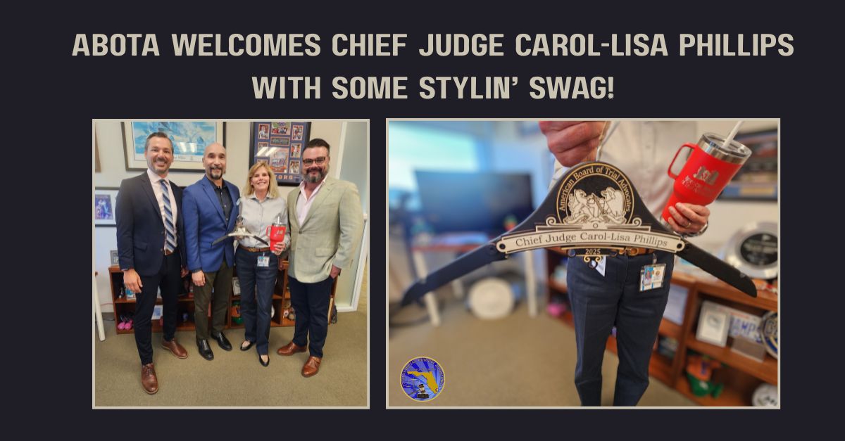 ABOTA Welcomes Chief Judge Carol-Lisa Phillips – Seventeenth Judicial ...