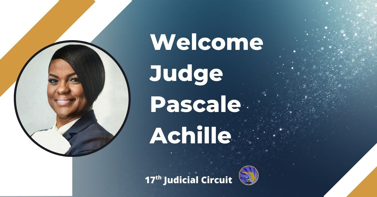 Governor Appoints Pascale Achille to Circuit Court Bench – Seventeenth ...