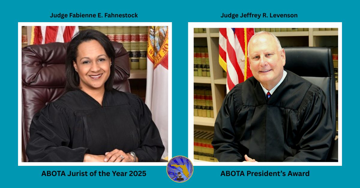 ABOTA Recognizes Two Judges with Top Awards for Advancing Justice ...